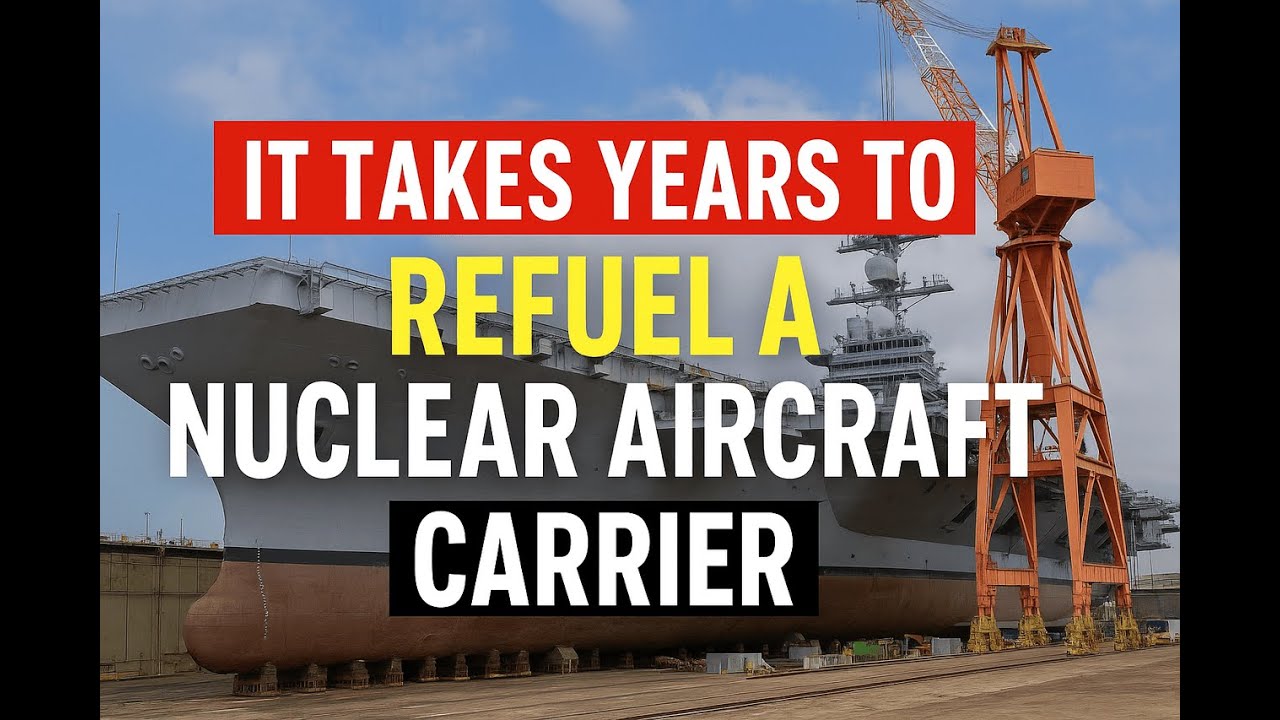 Why Refueling a Nuclear Aircraft Carrier Takes YEARS!