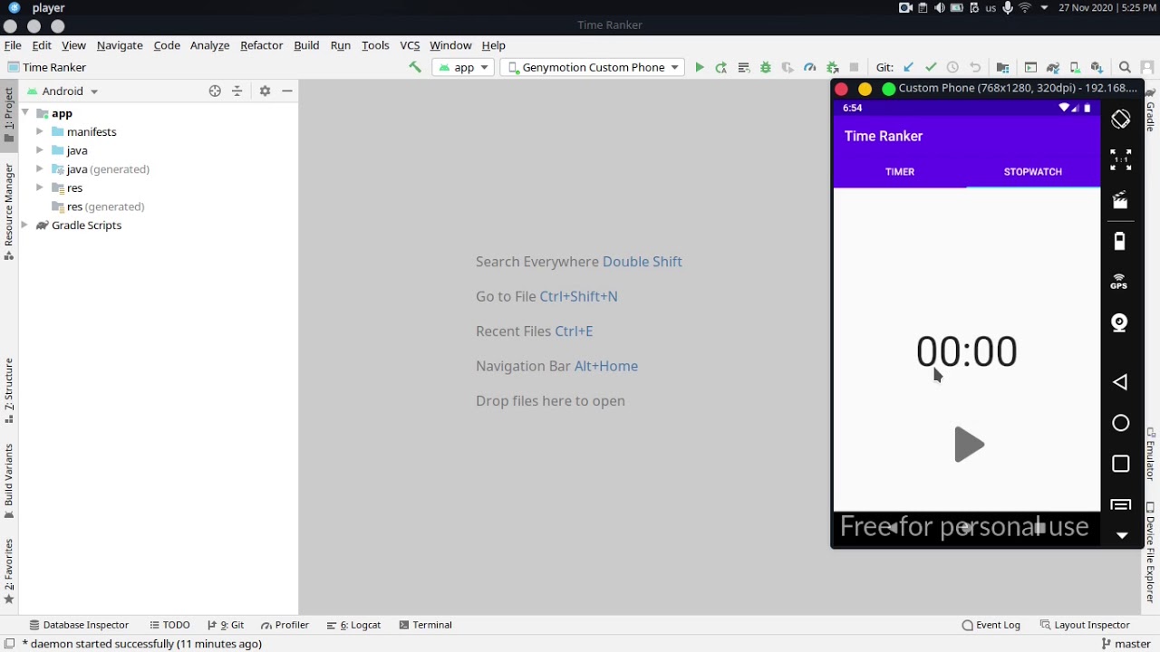 Timer & Stopwatch Android App | TimeRanker