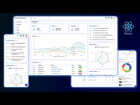 📈 React Admin Dashboard: Creating a dynamic and responsive dashboard using React JS