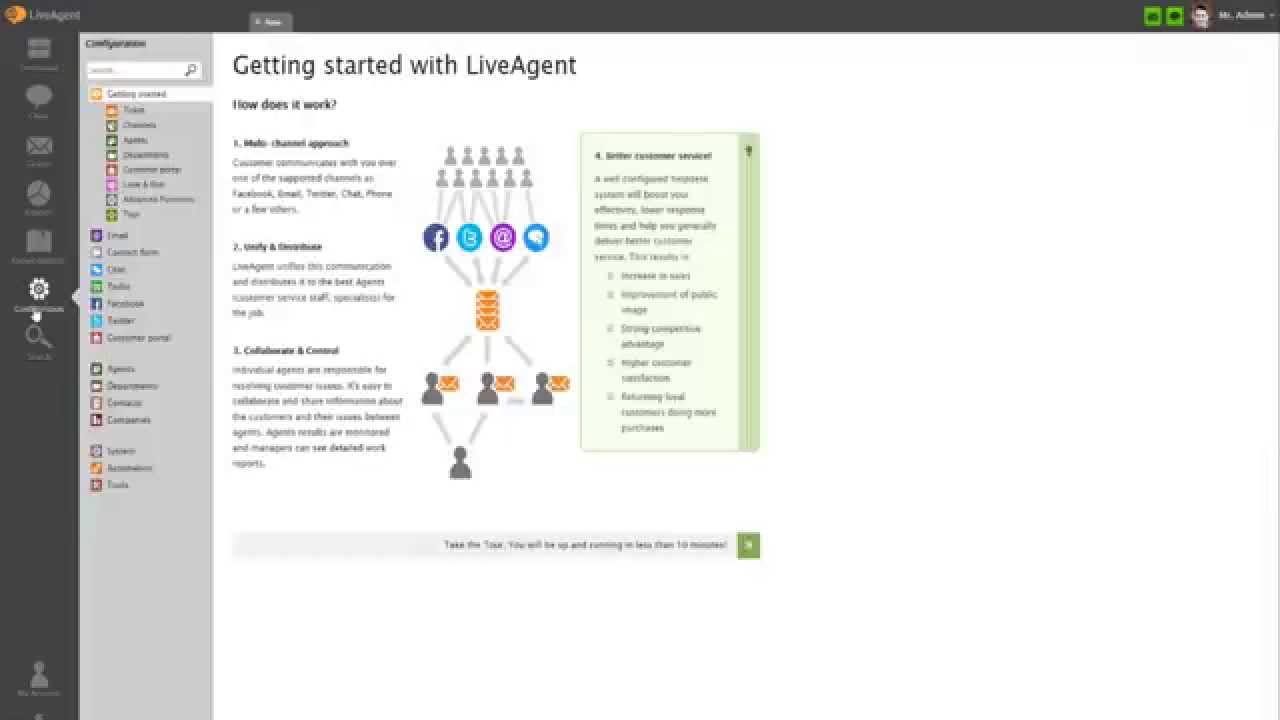 How to setup and create Contacts in LiveAgent | www.liveagent.com