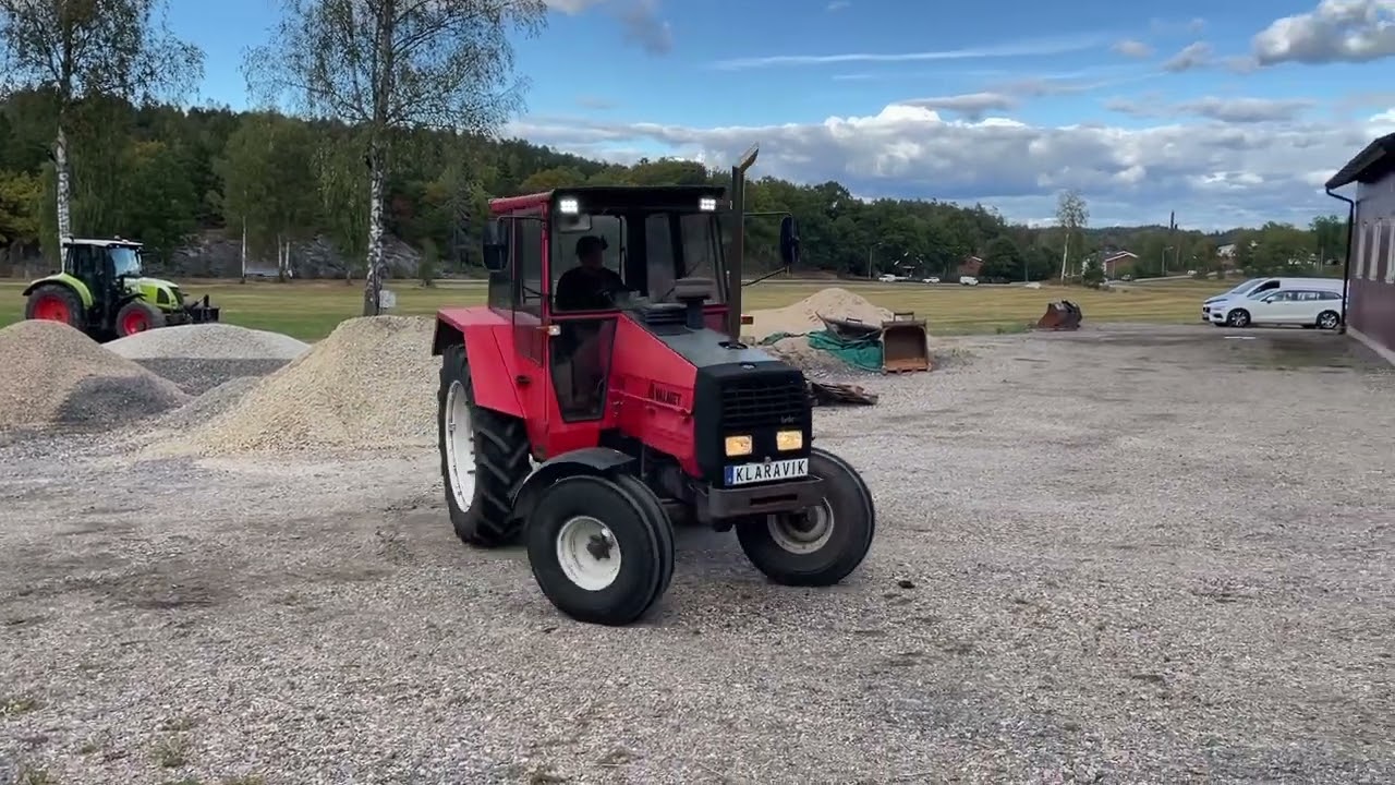 Traktor Valmet 805-2 turbo, Orust, Klaravik auktioner