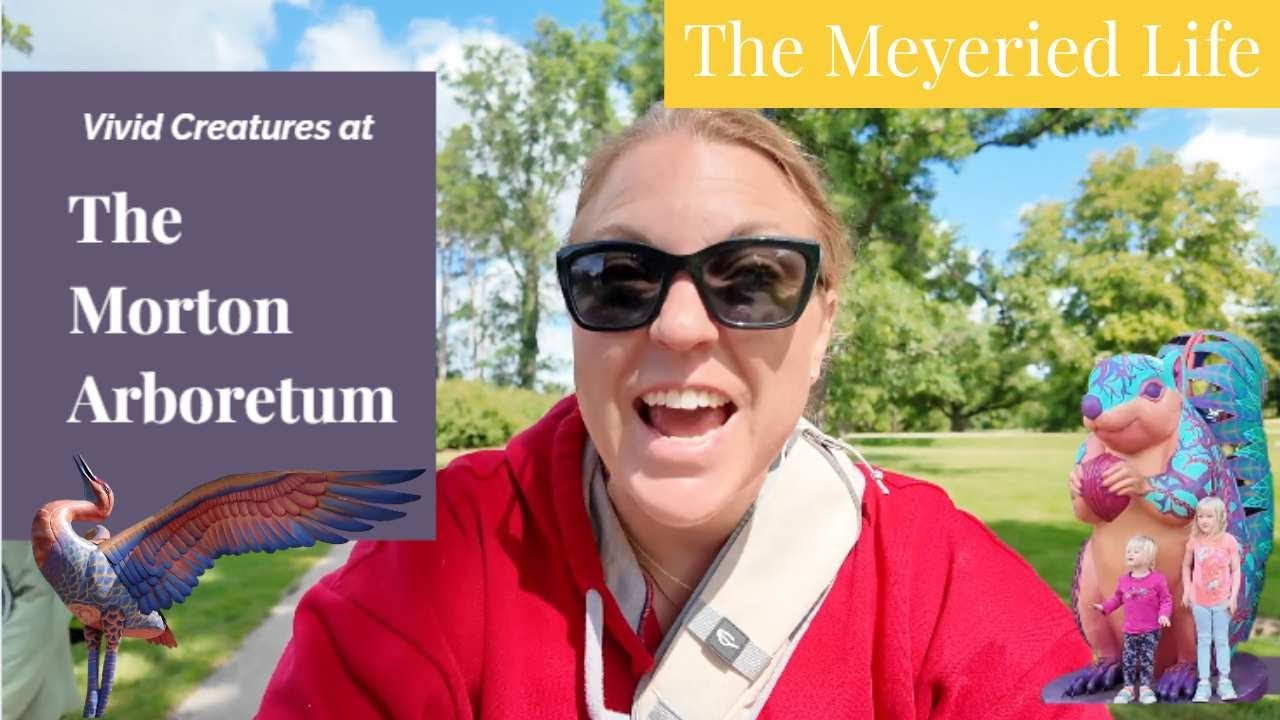Exploring Morton Arboretum | Vivid Creatures Exhibit & Children’s Garden Adventure