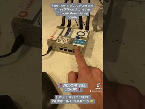 I made a 4G WiFi SUPERHUB using Bondix SANE