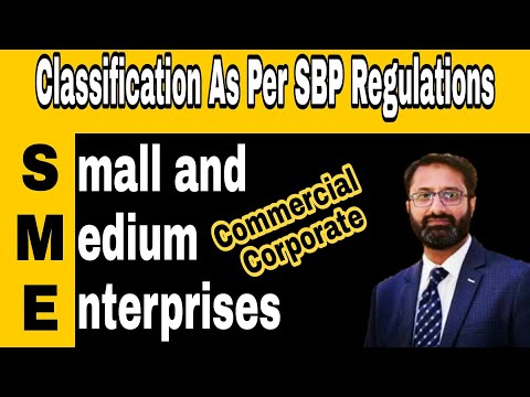 SMEs as per SBP Regulations / Small Enterprise / Medium Enterprise / Commercial Entity / Corporate