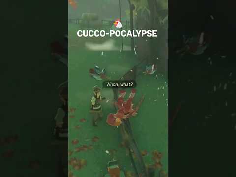 Cucco Attack! in Zelda TOTK