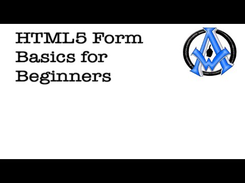 HTML5 FORM BASICS FOR BEGINNERS