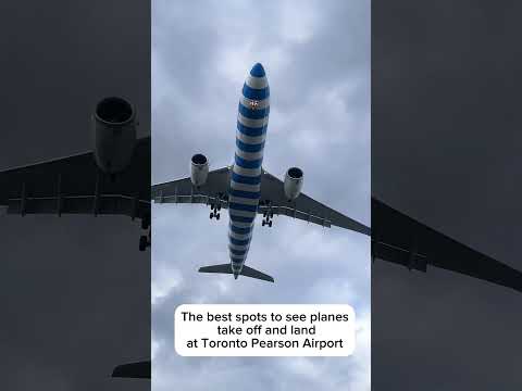 The best spots to see planes take off and land at Toronto Pearson Airport
