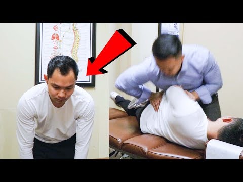 * Immediate relief * Dr. Tubio with chronic low back pain after first ...