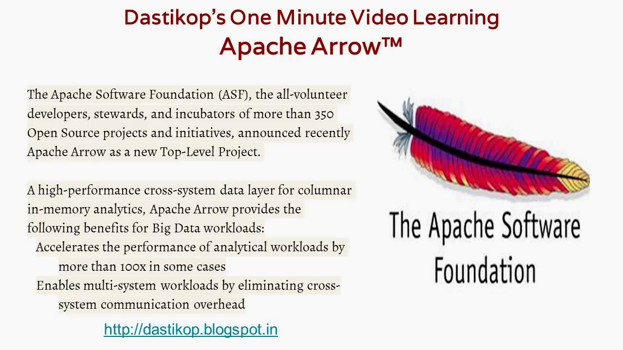 T- 356-What is Apache Arrow?