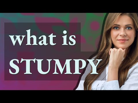 Stumpy | meaning of Stumpy
