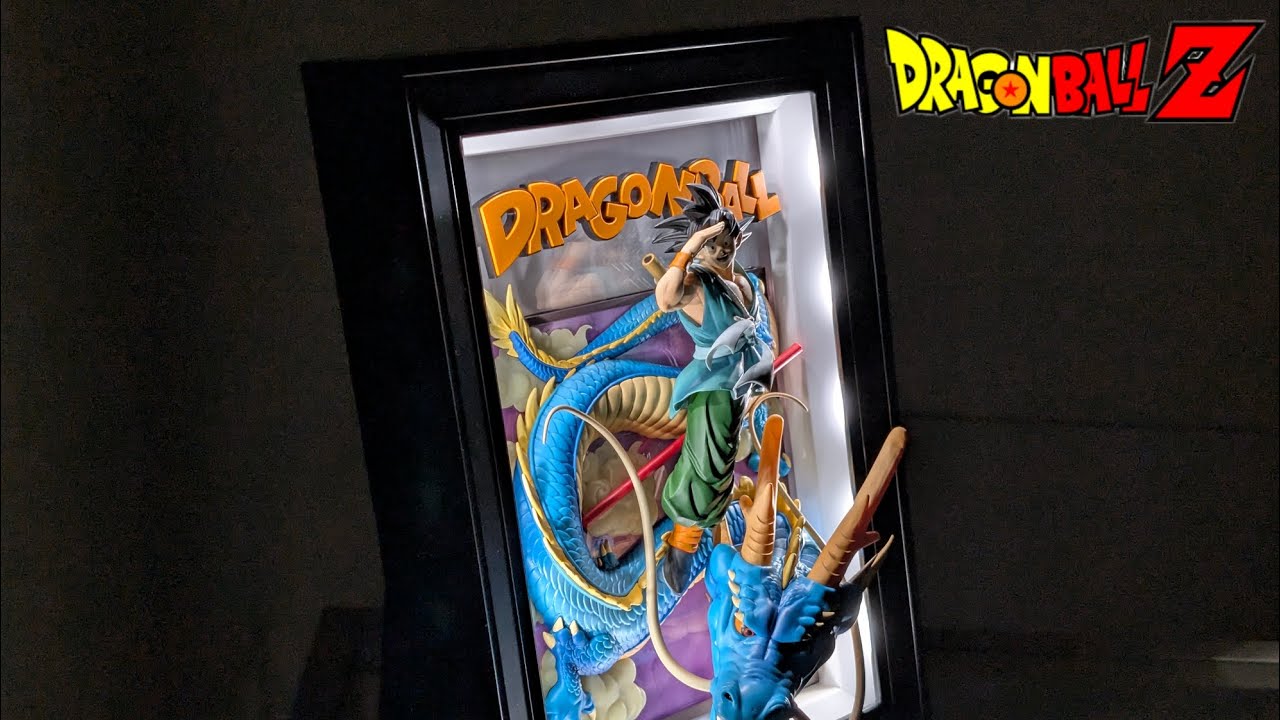 Tamashii Arts Dragon Ball Goku & Shenron Diorama Frame – Unboxing & Showcase 🐉🔥
