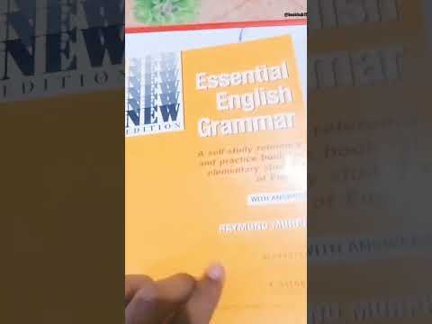 Essential English Grammar (RAYMOND MURPHY) #cambridgeuniversity #cambridgeuniversitypress #bookhub
