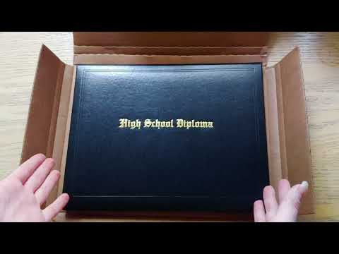 Unboxing A Highschool Diploma From HSLDA