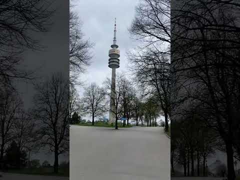 What a beautiful tower🤩 Olympia tower | Munich | Germany