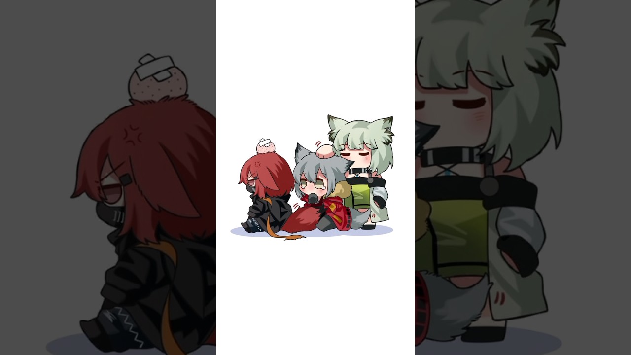 [Arknights] Red Need Some Headpat!