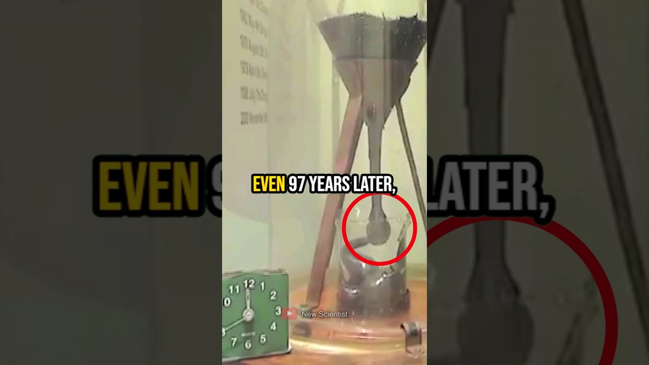 The World's Slowest Experiment Approaching 100 Years