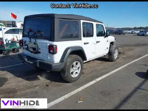 VIN: 1C4HJXDN9NW270184 - 2022 Jeep Wrangler- Unlimited Sport