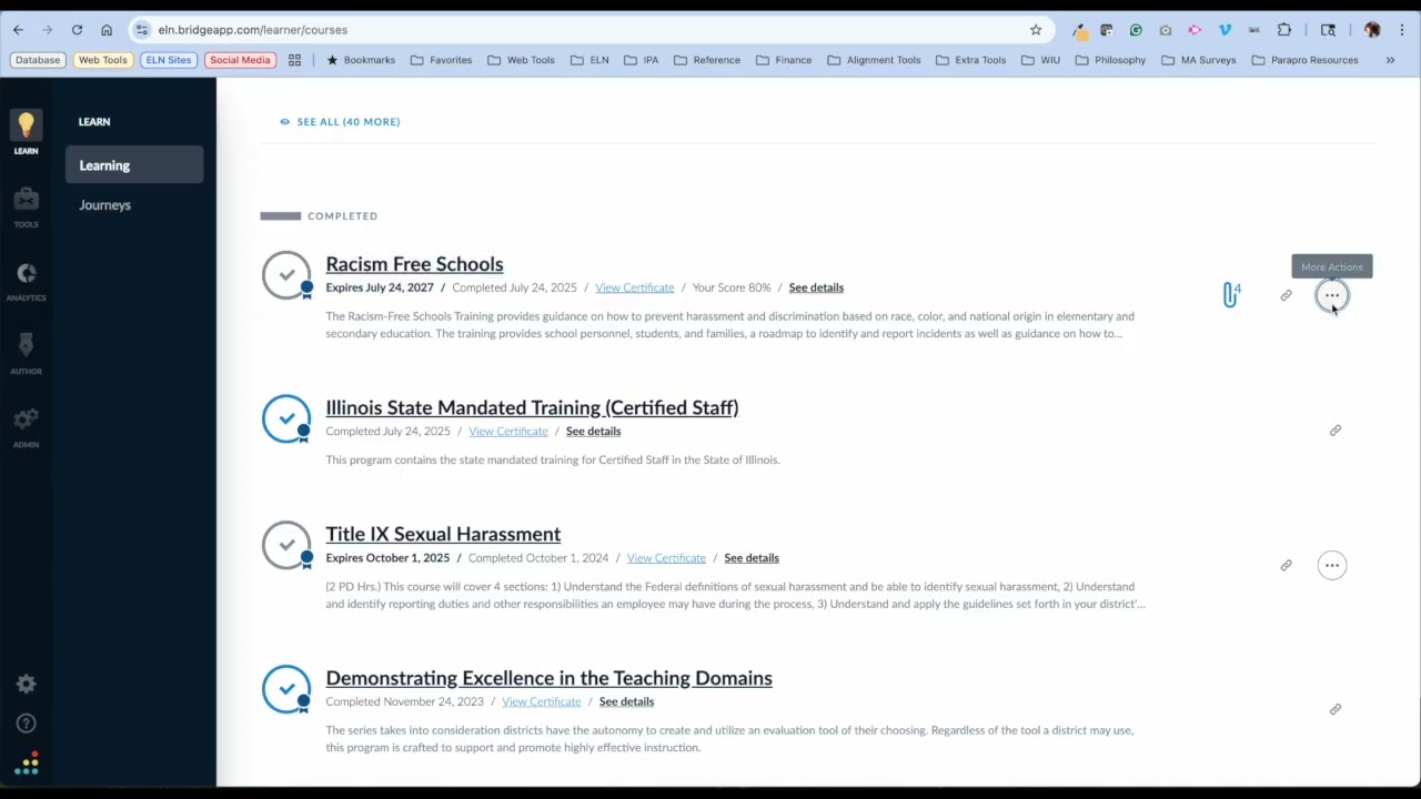 How to Re-Enroll into State Mandated Trainings (Version 3)
