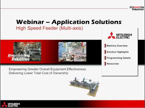 Mitsubishi Electric Solution - Feeder (Multi-Axis) (Part 1/2)