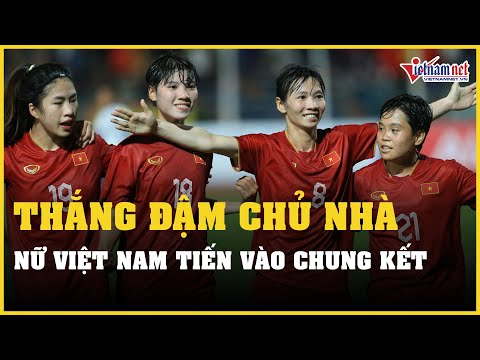 Kết quả Nữ Việt Nam - Nữ Campuchia: Thắng đậm chủ nhà, nữ Việt Nam tự tin bảo vệ HCV SEA Games