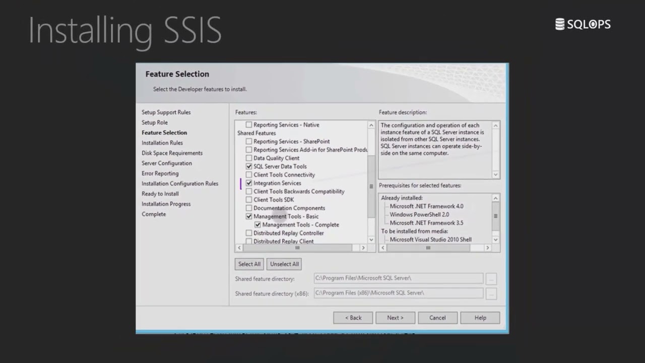 SSIS: Full Tutorial By SQLOPS - Introduction and Installation