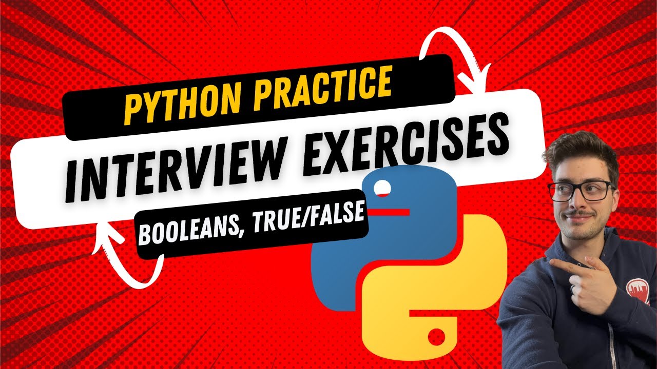 Python Practice Interview Problems - ACE a Python Interview! Practice your coding skills - Episode 1