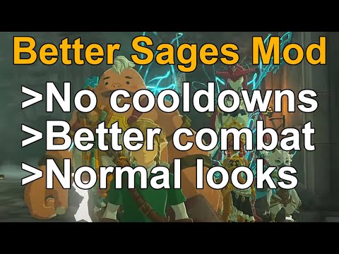 How to install the Better Sages Mod in Tears of the Kingdom