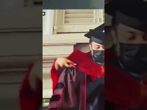 Shaggy receives an honorary Doctor of the Fine Arts Degree from Brown University