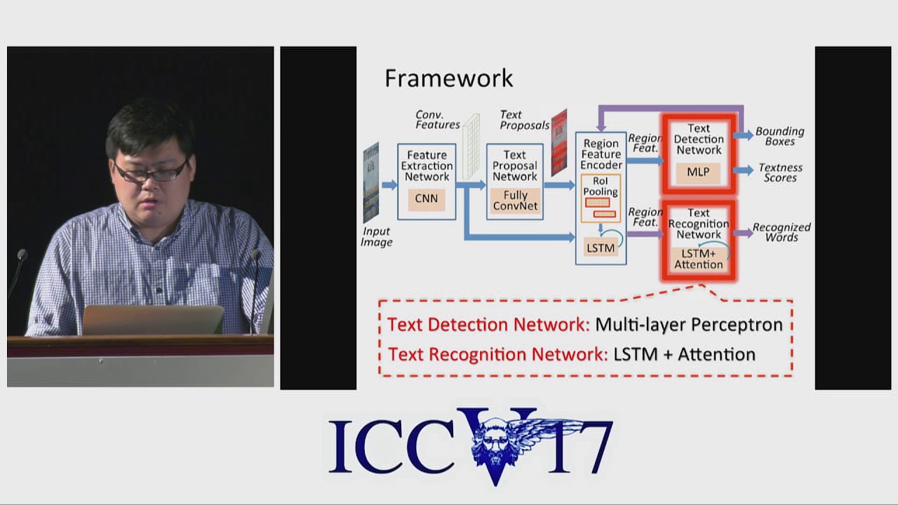 Towards End-to-end Text Spotting with Convolutional Recurrent Neural Networks