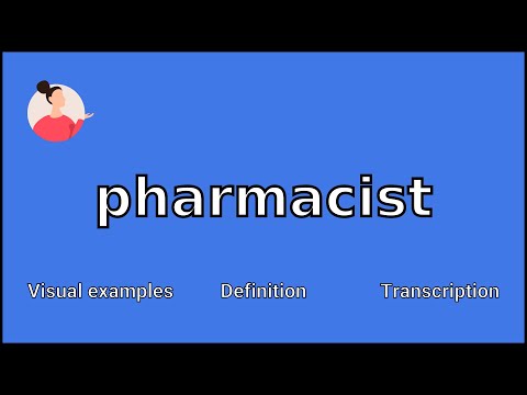 PHARMACIST - Meaning and Pronunciation