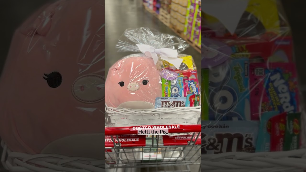 #costco #easter #easterbasket #squishmallow #chick #egg #pig #bunny #giftideas #giftforkids shorts