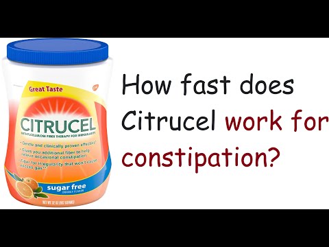 Citrucel Fiber Therapy Powder for Constipation Relief, Orange, 32 Oz