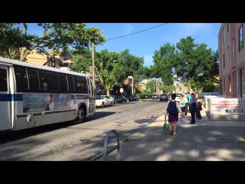 Overcrowded MTA B36 bus skips stop during morning rush hour