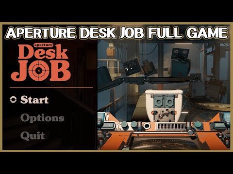Steam Community :: Video :: Aperture Desk Job FULL GAME