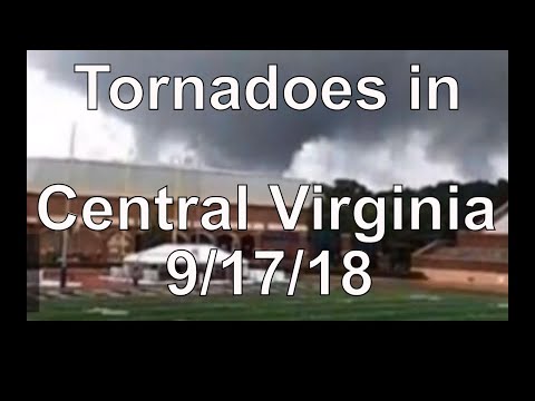 Tornadoes Central Virginia 9-17-18 Building collapse in Chesterfield County!