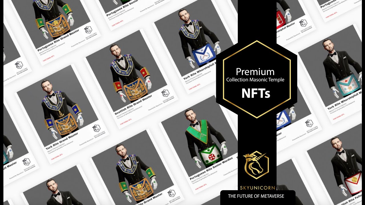 Premium Collection Masonic Temple NFTs