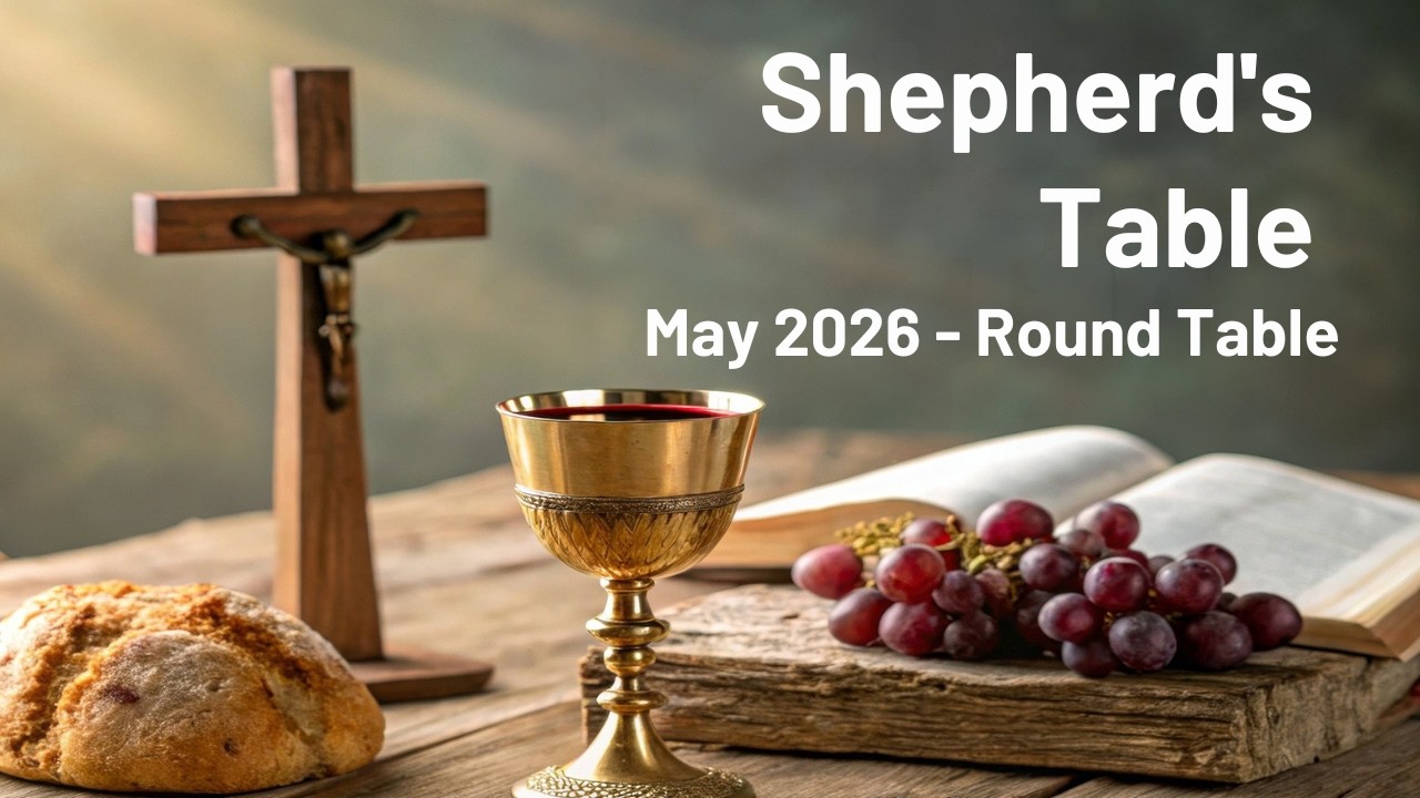Shepherd's Table Round Table May 12, 2026