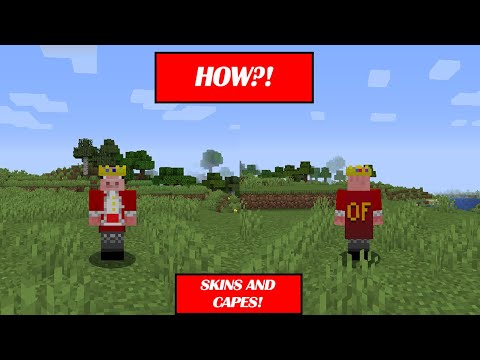 How to SEE your Minecraft Skin and Cape (CRACKED/OFFLINE Minecraft)