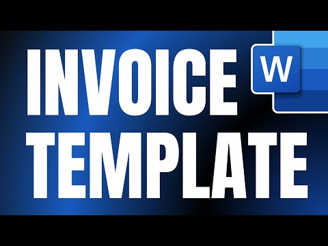 How to Create a Smart Invoice Template in Word – Step-by-Step Tutorial