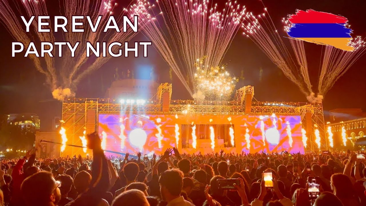 AFROJACK in Yerevan 🇦🇲 | Incredible Atmosphere at Republic Square 2026