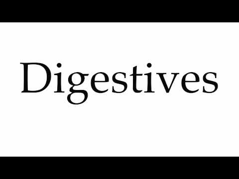 How to Pronounce Digestives