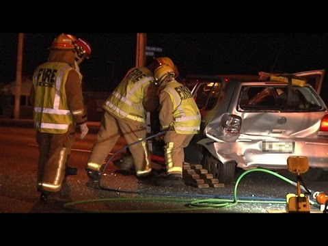 3 Car Accident Mt Wellington Auckland, + extrication