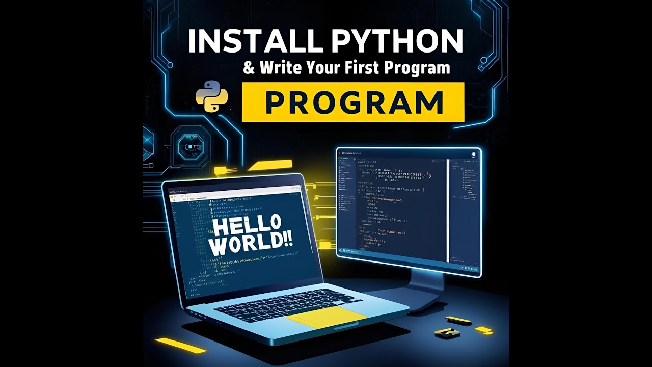 How to Install Python | Write Your First Program (Hello World) | Be A Coder Ep 2