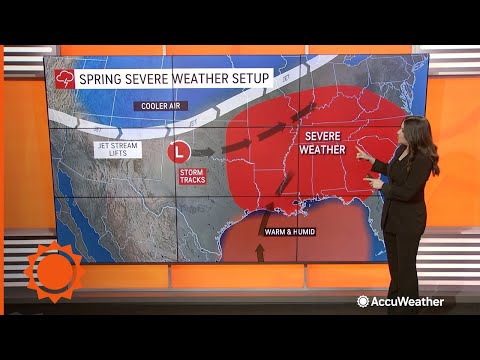 Multiday severe weather threat looms for southern US | AccuWeather