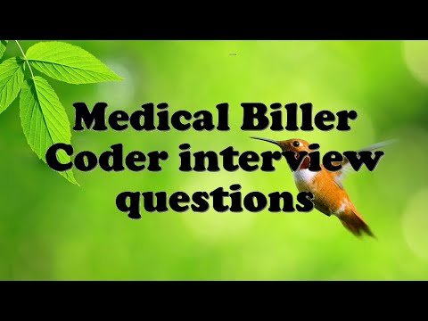 Medical Biller Coder interview questions