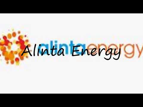 How to pronounce Alinta Energy?