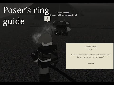 How to get the new poser's ring | Deepwoken