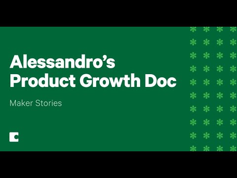 Ale's Product Growth Doc for product development - Highlights