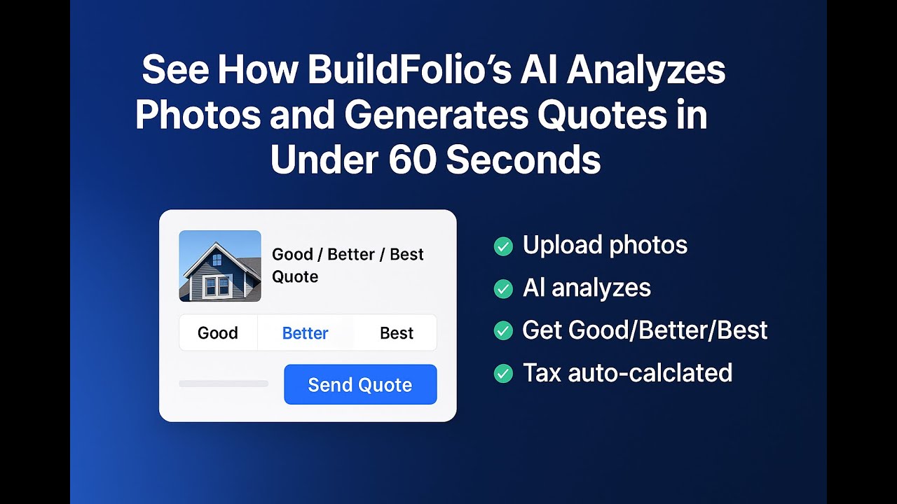 How to Quote Jobs in 60 Seconds with AI (Contractor Demo)
