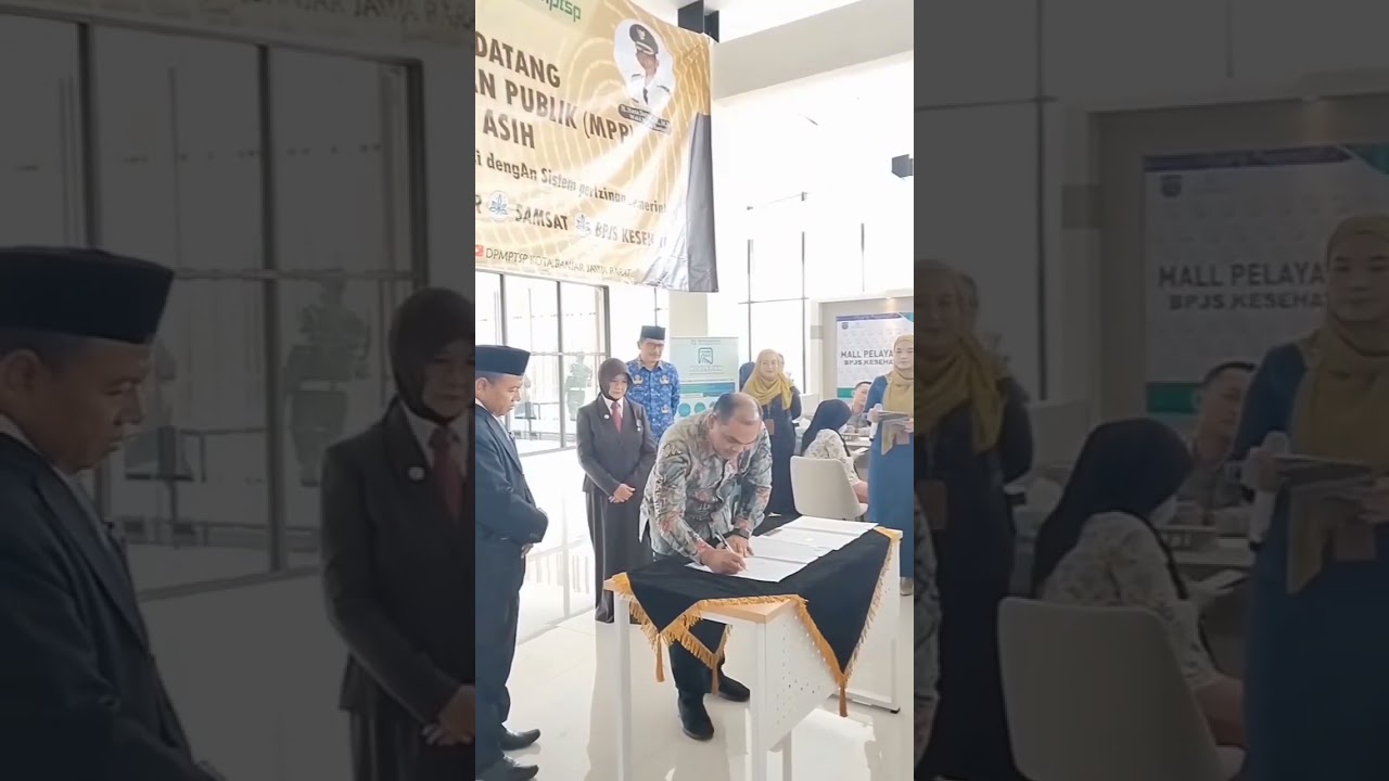 Soft Launching Mal Pelayanan Publik (MPP) Kota Banjar #mpp